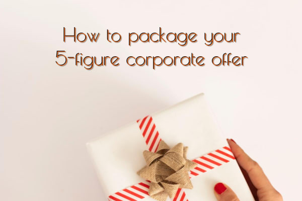 How to package your corporate program - ImpactfulnessLab